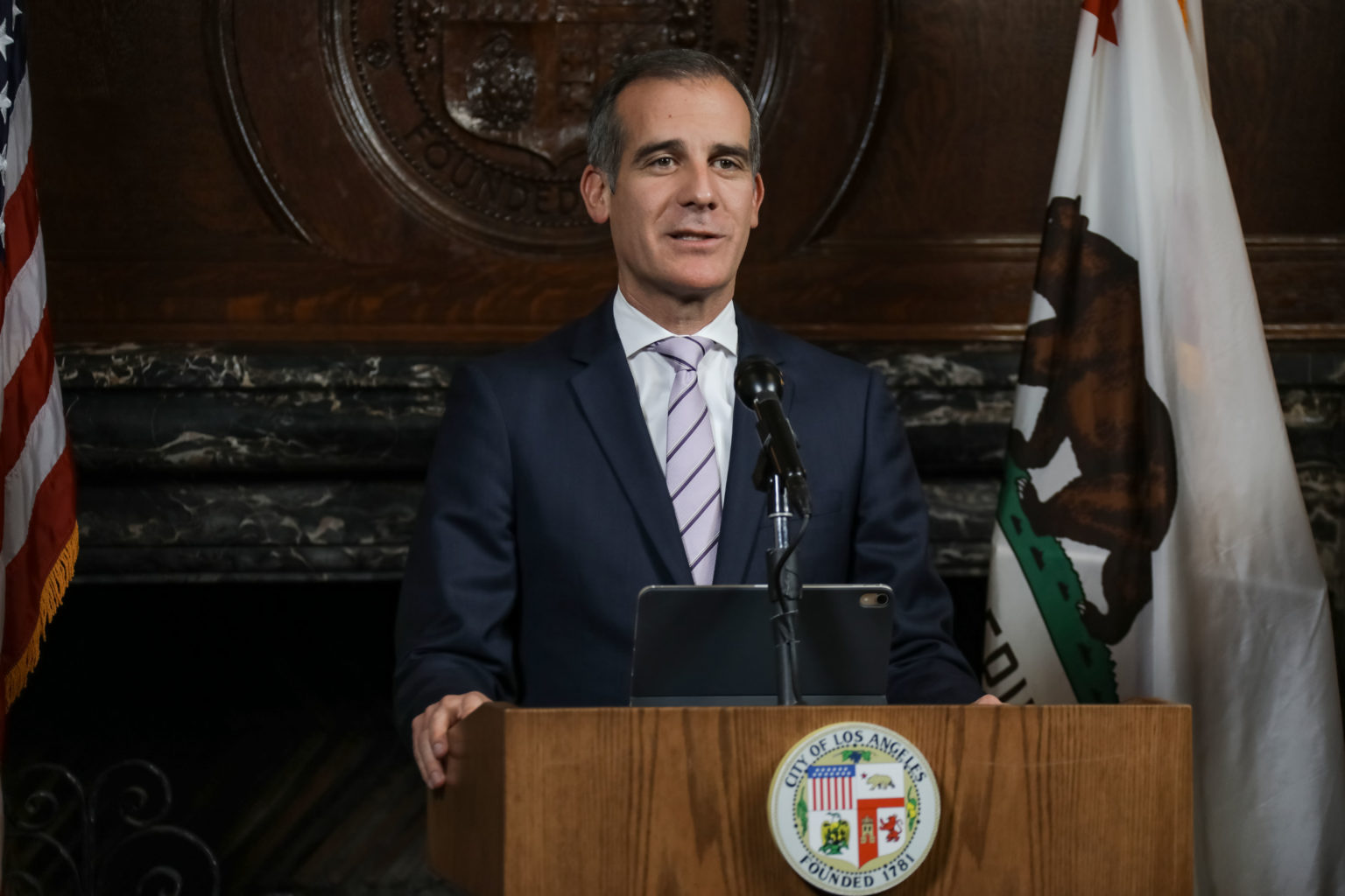 Los Angeles Mayor Eric Garcetti Signs Supplemental Paid Sick Leave Law ...